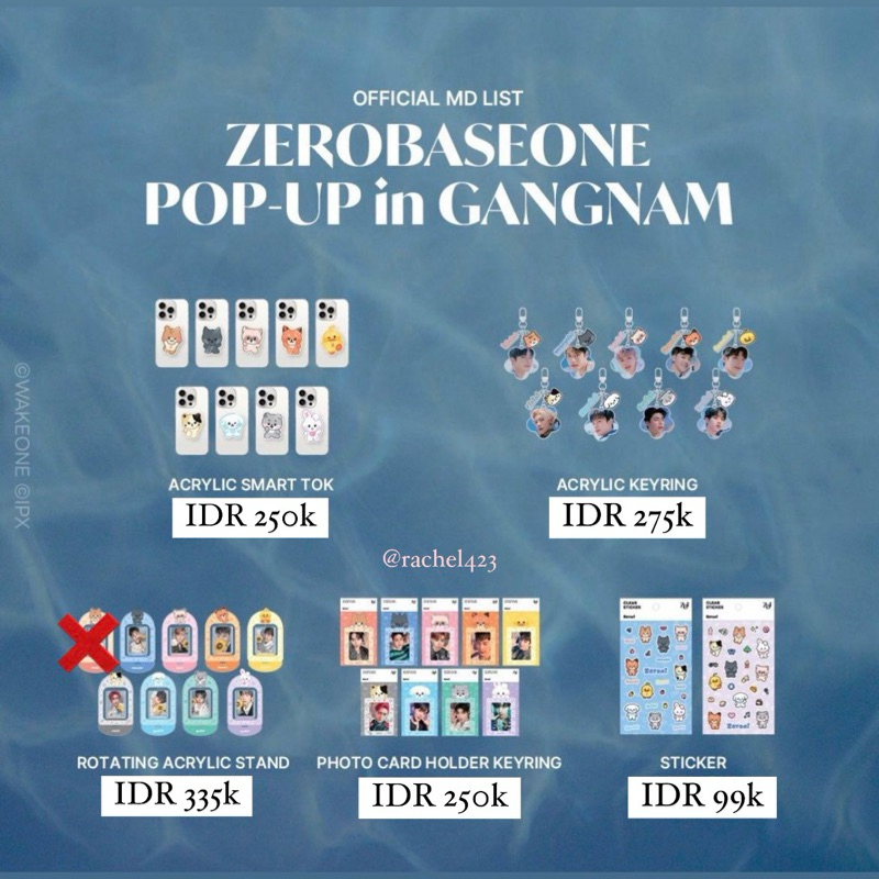 Jual [OPEN PO] JASTIP HANDCARRY ZB1 ZEROBASEONE DOLLS MERCH POP UP STORE IN GANGNAM LINE FRIENDS ...
