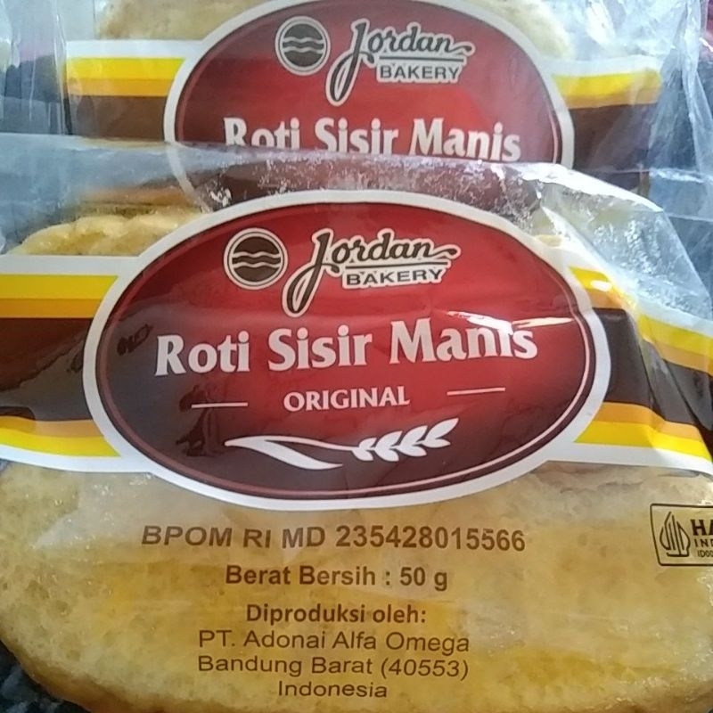 Jual Roti Sisir Manis Original Jordan Bakery Shopee Indonesia