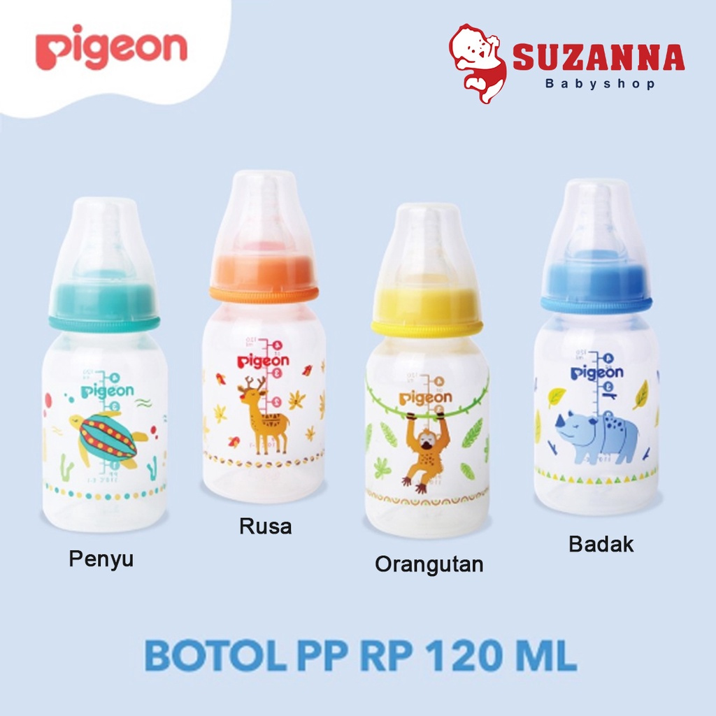 Jual Pigeon Botol PP RP 120ml - Botol Susu | Shopee Indonesia