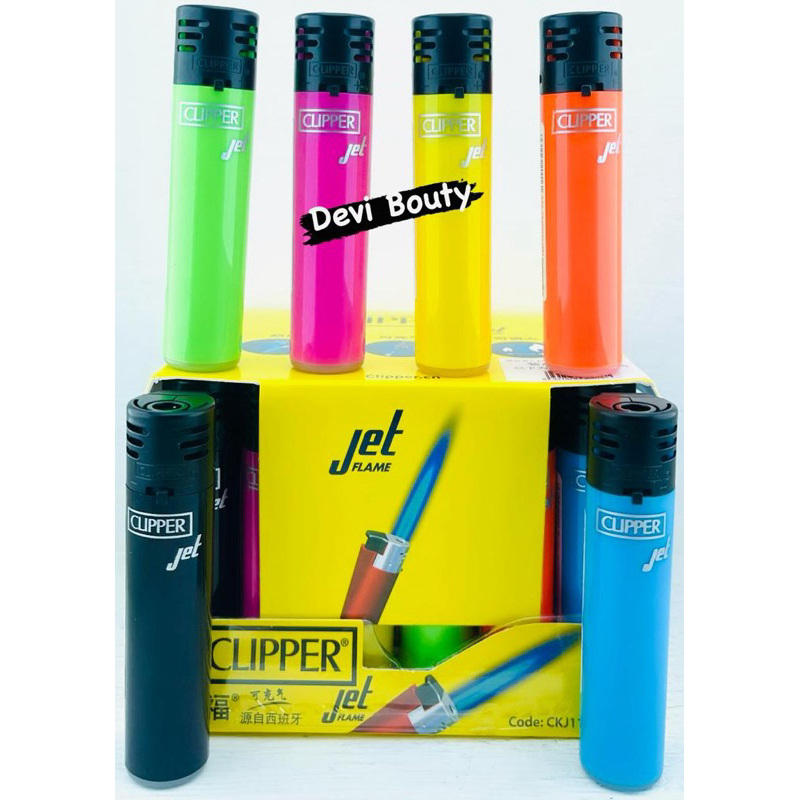 Jual Korek CLIPPER warna nyala las isi 24 pcs | Shopee Indonesia