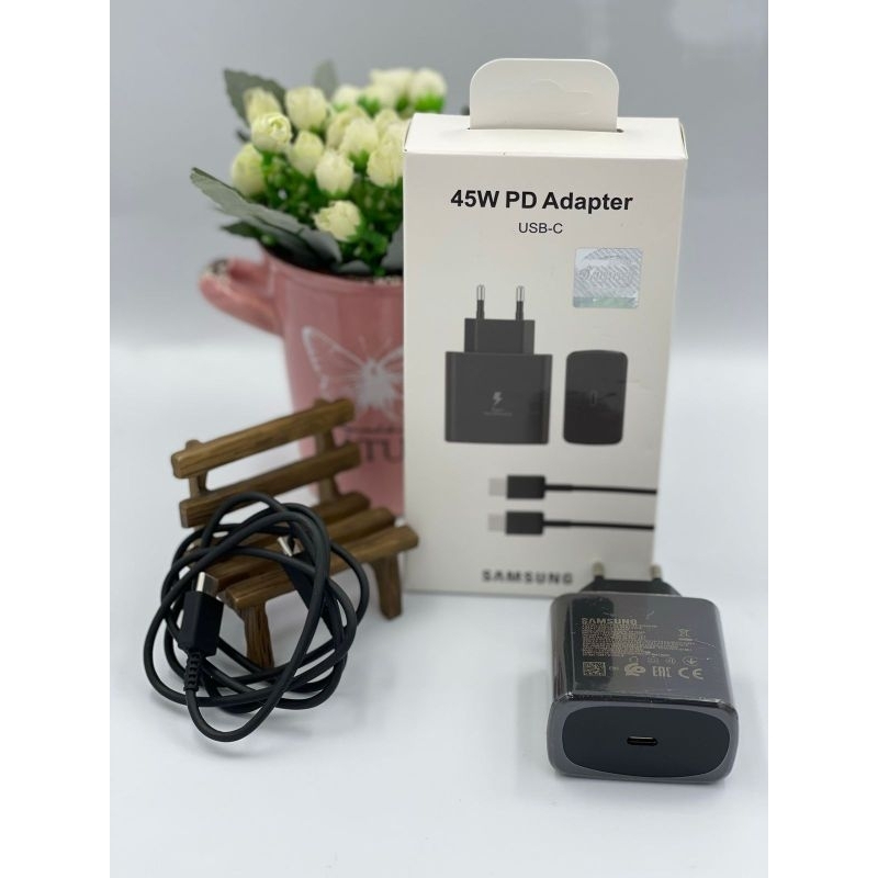 Jual Charger Samsung S20 Usb C 45W Casan Samsung S20 Usb C 45WATT | Shopee Indonesia