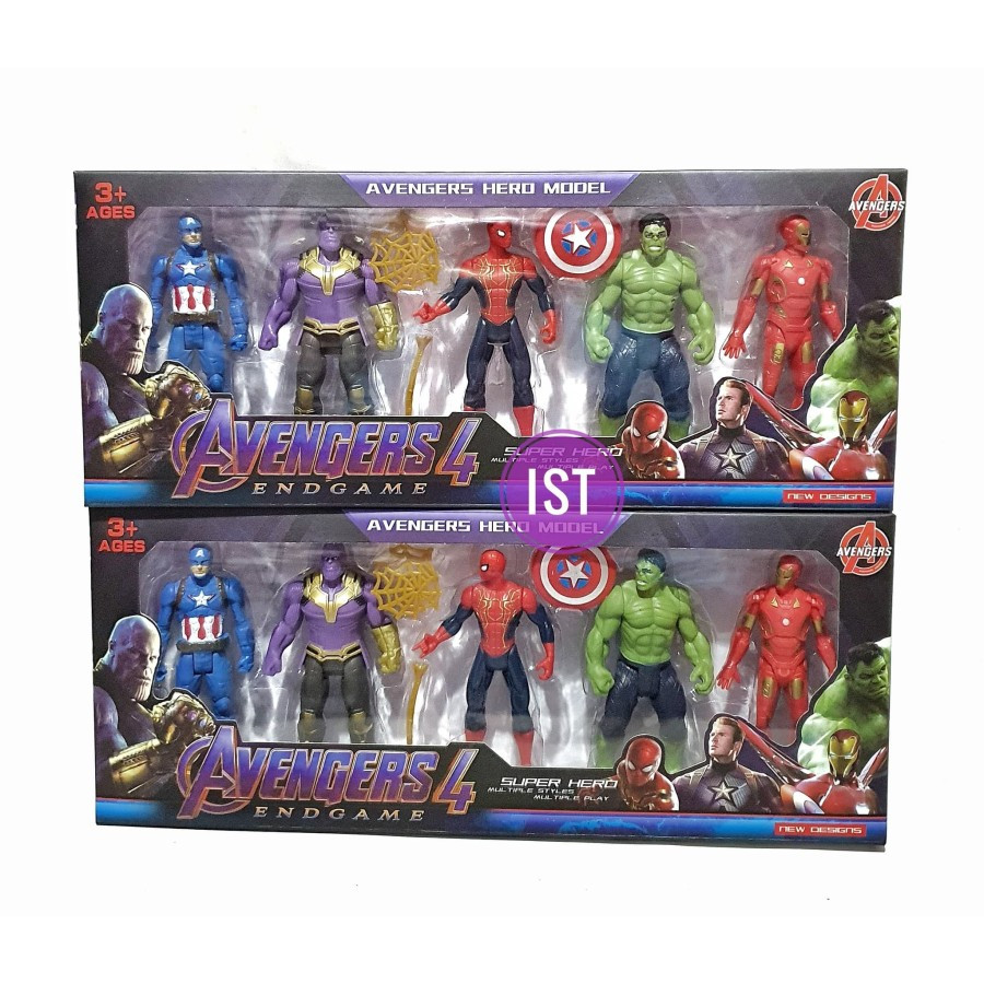 Jual IST Robot Avenger ENDGAME 5 pcs No.2155 | Shopee Indonesia