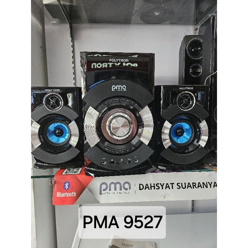 Jual Multimedia Speaker PMA 9527 Bluetooth Karaoke Radio | Shopee Indonesia