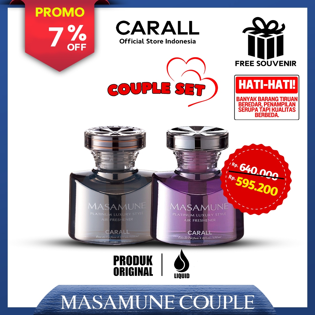 Jual Parfum Mobil Carall Masamune Special Couple Set Made in Japan | Shopee Indonesia