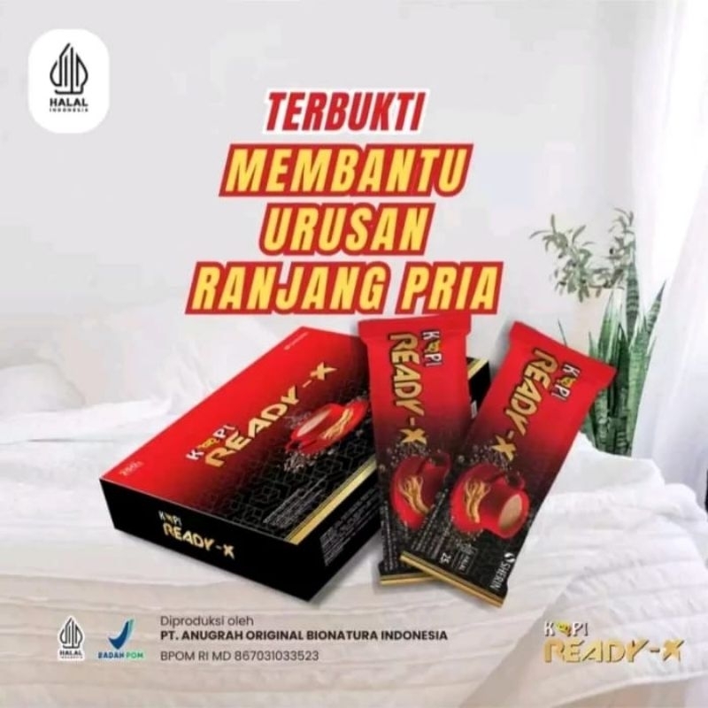 Jual Kopi Ready X (2 sachet) Romantis Premium BPOM - Original Asli 100% Palsu Uang Kembali ...
