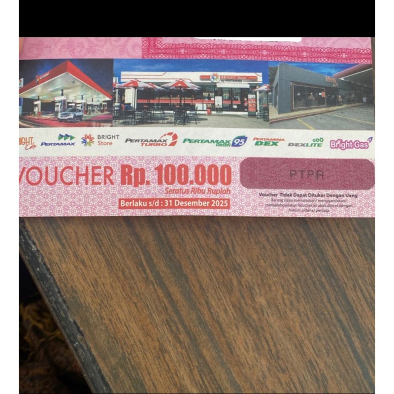 Jual voucher bensin pertamina 100rb | Shopee Indonesia