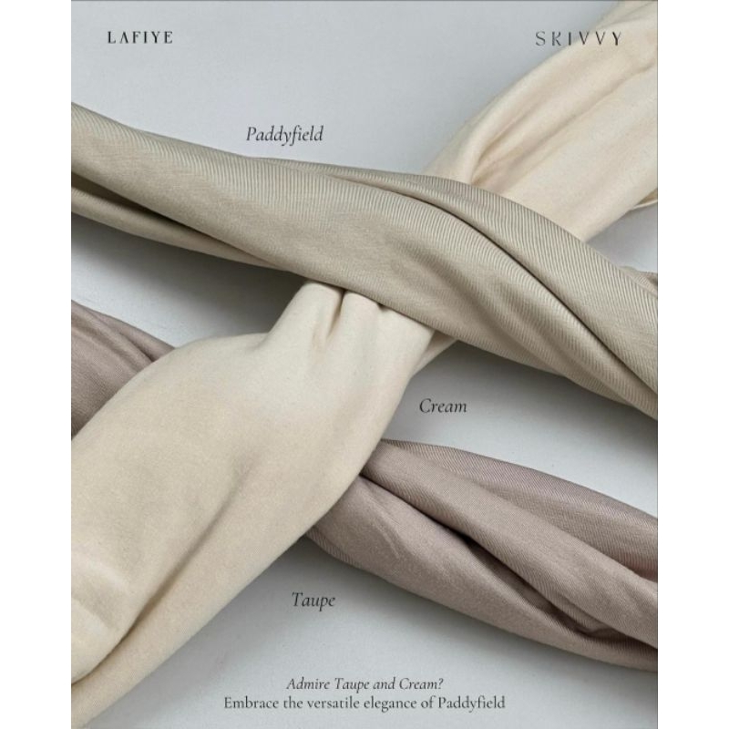 Jual [READY STOCK] LAFIYE SKIV ROU SKIV TIE SIAP KIRIM BLACK CREAM ...