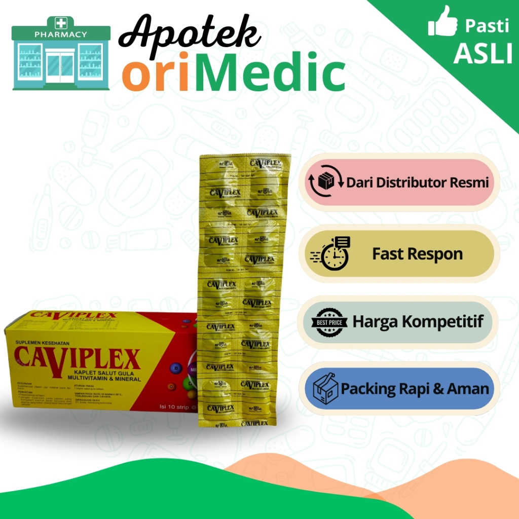 Jual Caviplex 10 Kaplet | Shopee Indonesia