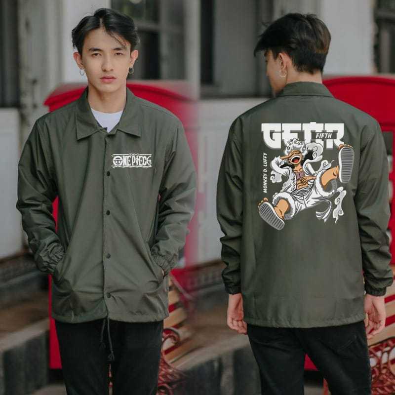 Jual JAKET COACH PRIA NAGA HITAM / JAKET COACH PRIA MURAH/ JAKET ...