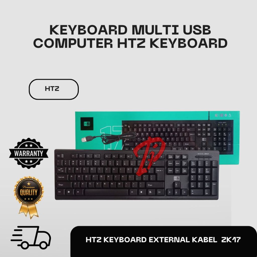 Jual Keyboard multi usb computer HTZ Keyboard External Kabel Model ...