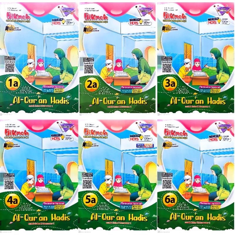 Jual LKS PUTRA NUGRAHA HIKMAH AL QURAN HADIS KELAS 1 2 3 4 5 6 SEMESTER 1 2024/2025 KURIKULUM ...