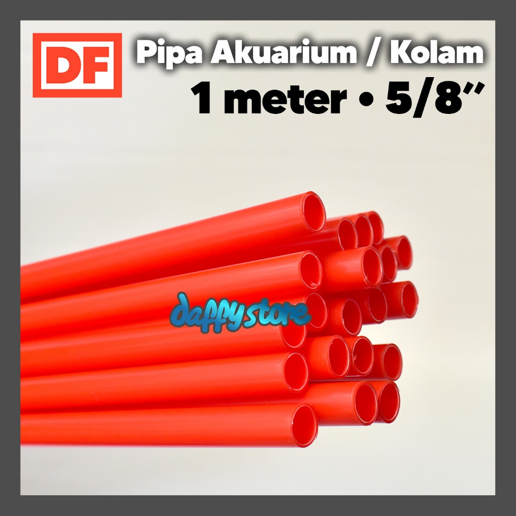 Jual Pipa DF 5/8" inch panjang 1 Meter pipa akuarium kolam | Shopee ...