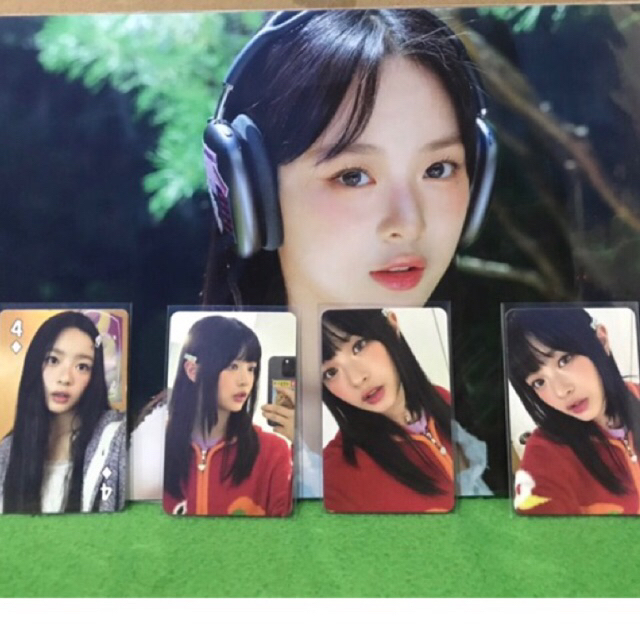 Jual ( 100% OFFICIAL ) 4PC Hanni + poster official Photocard Hanni ...