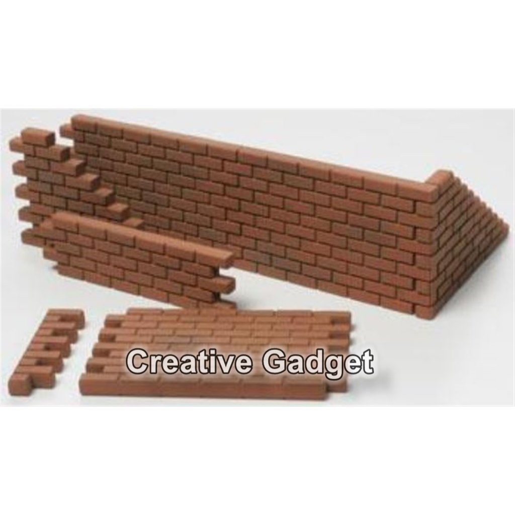 Jual Brick Wall Set for diorama - Model Kit Tamiya 1/35 | Shopee Indonesia