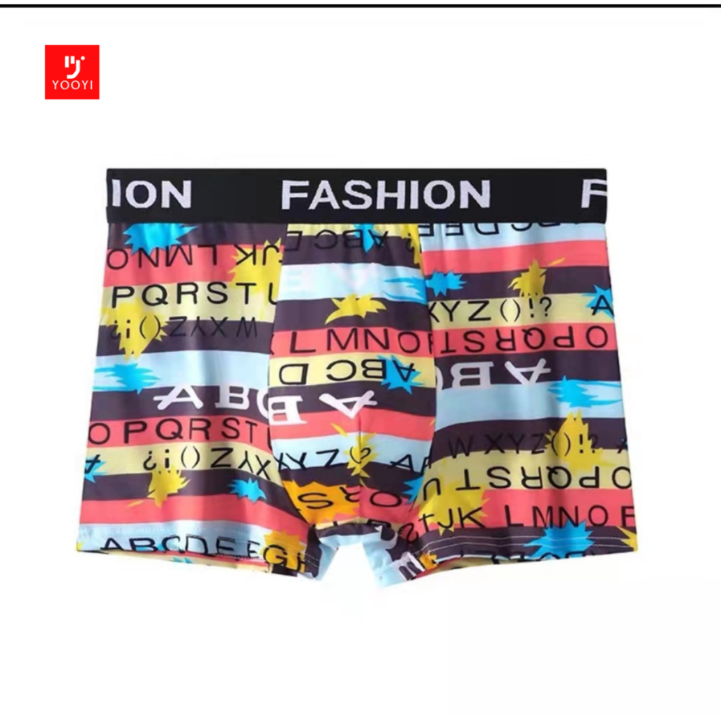 Jual Yooyi 4Pcs/1Pcs Celana Dalam Pria Boxer Laki Jumbo Dari L Sampai ...