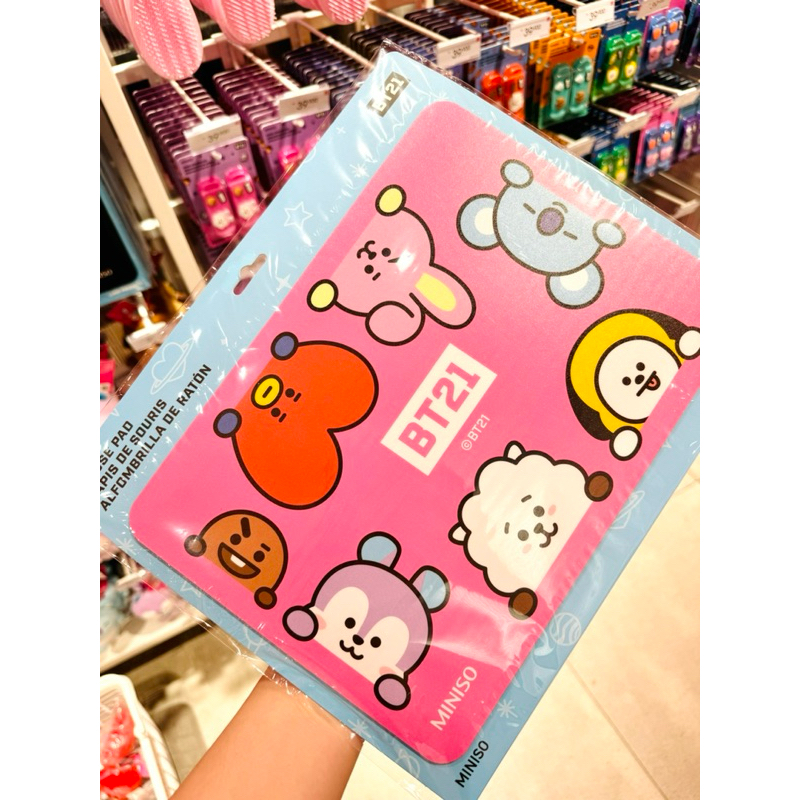 Jual MINISO X BT21 MOUSEPAD | Shopee Indonesia