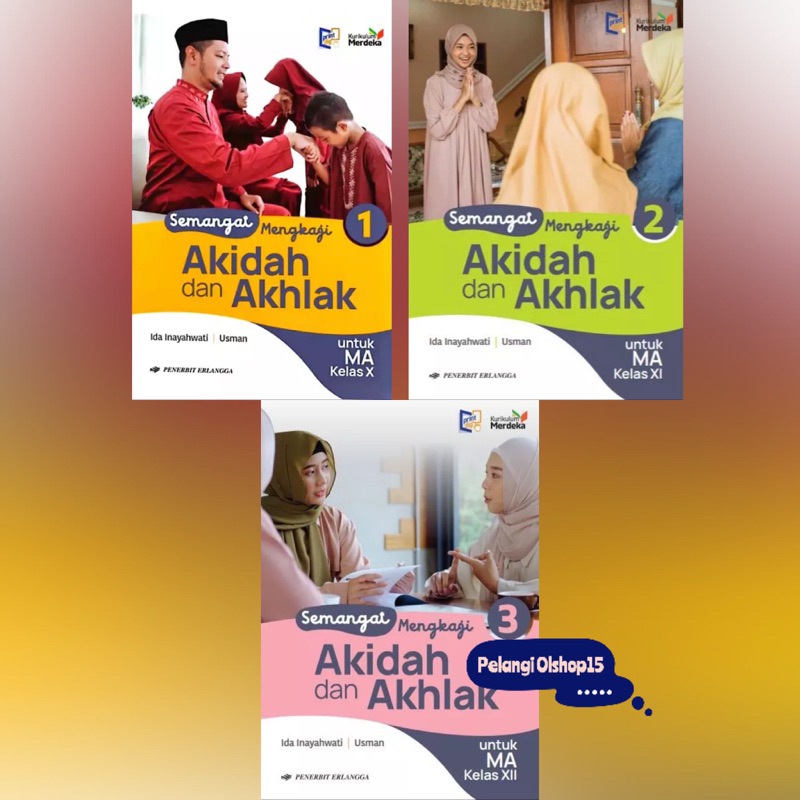 Jual BUKU SEMANGAT MENGKAJI AKIDAH DAN AKHLAK MA KELAS 10 11 12 KURIKULUM MERDEKA | Shopee Indonesia