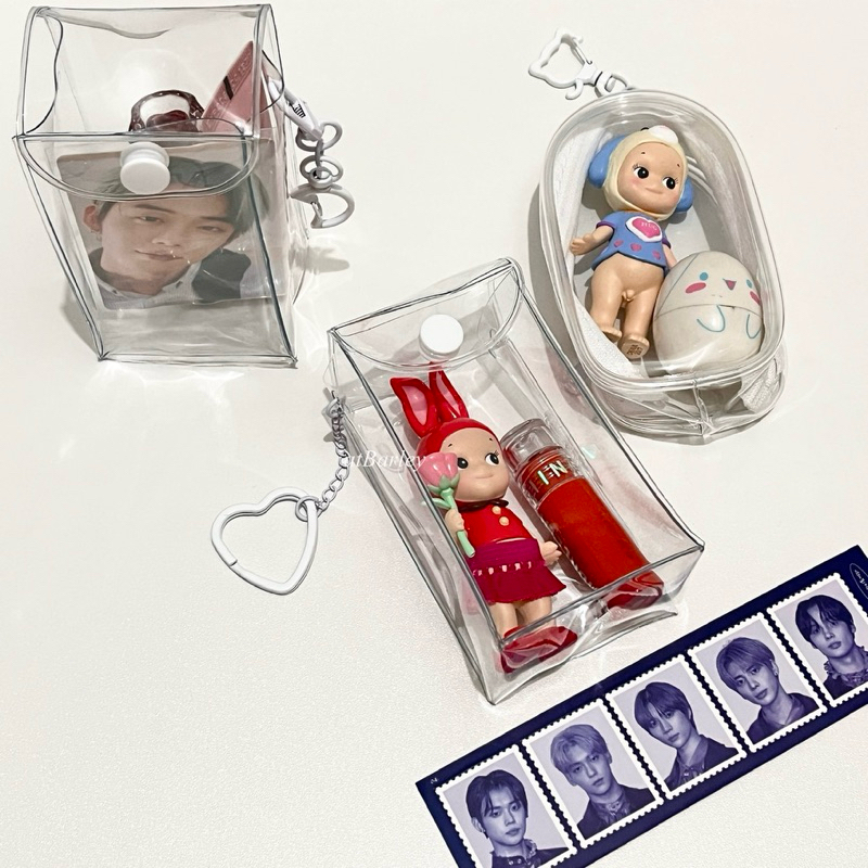 Jual POUCH transparan 10cm (read description) | Shopee Indonesia
