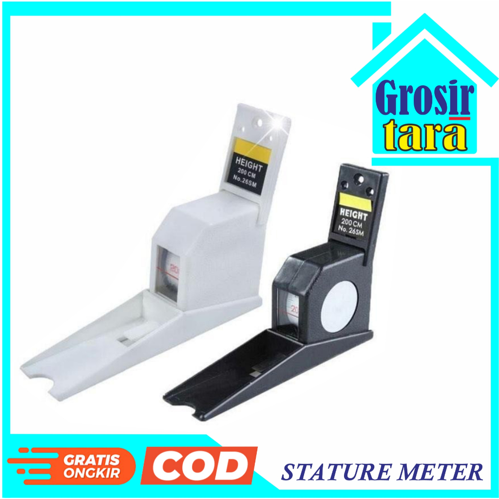 Jual Stature statur Meter Alat ukur Pengukur Tinggi Badan 2 meter ...