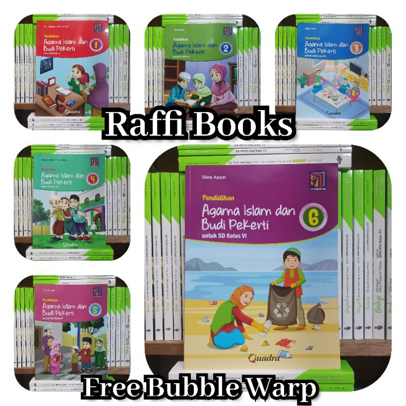 Jual Buku Pendidikan Agama Islam Kelas 1 2 3 4 5 6 SD Quadra Kurikulum Merdeka | Shopee Indonesia
