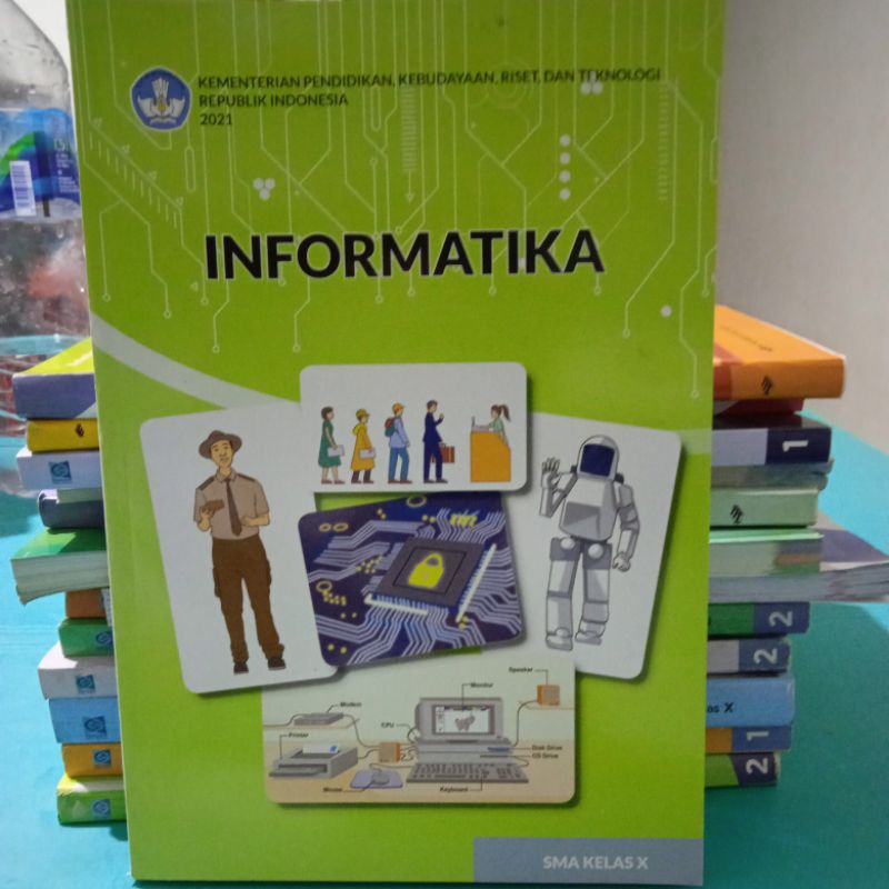 Jual buku informatika untuk SMA kelas 10 penerbit kementerian ...