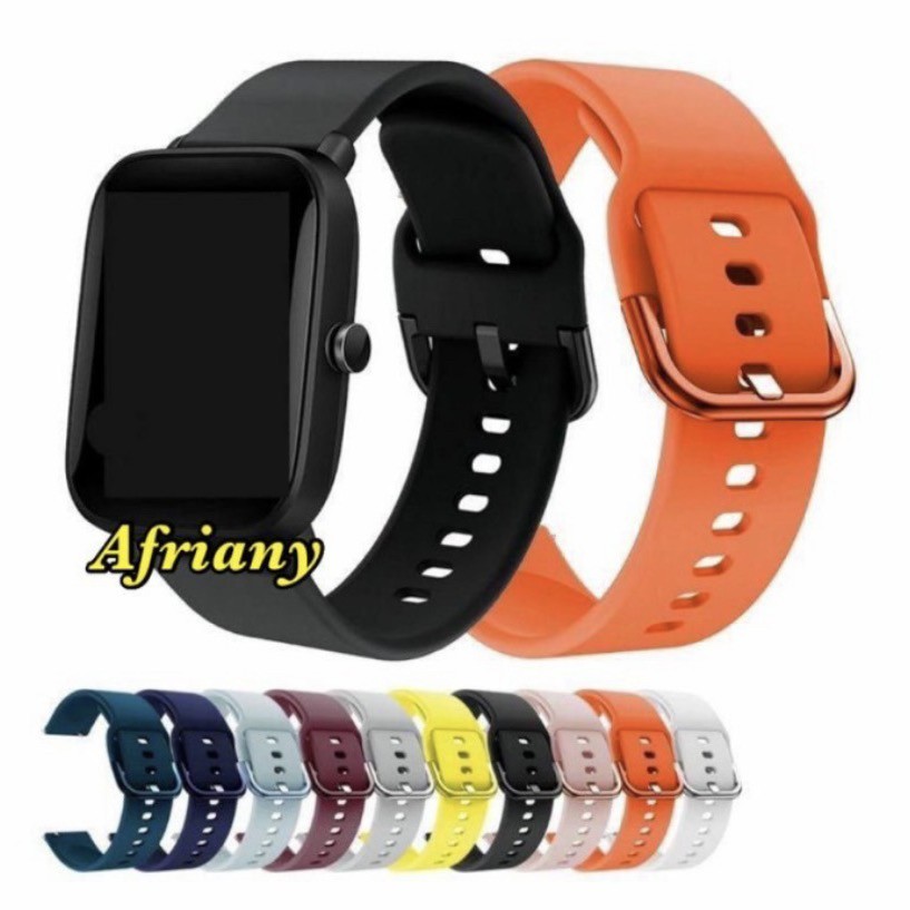 Jual Strap Smartwatch iTel Smartwatch 011 Tali Jam Rubber Colorful ...