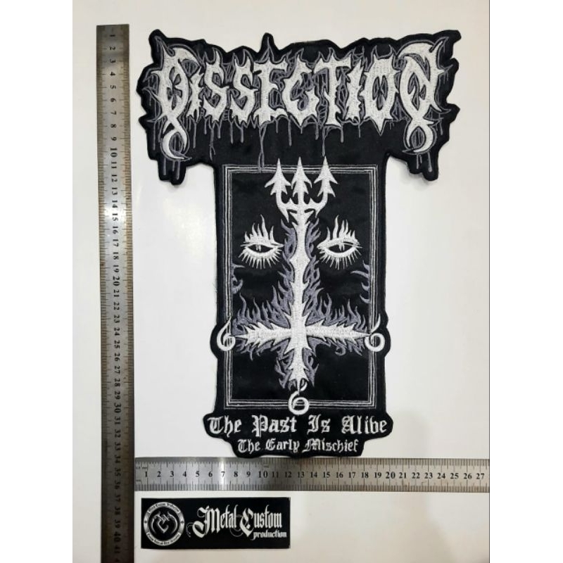 Jual Backpatch Dissection Logo / Bordir Band Besar | Shopee Indonesia