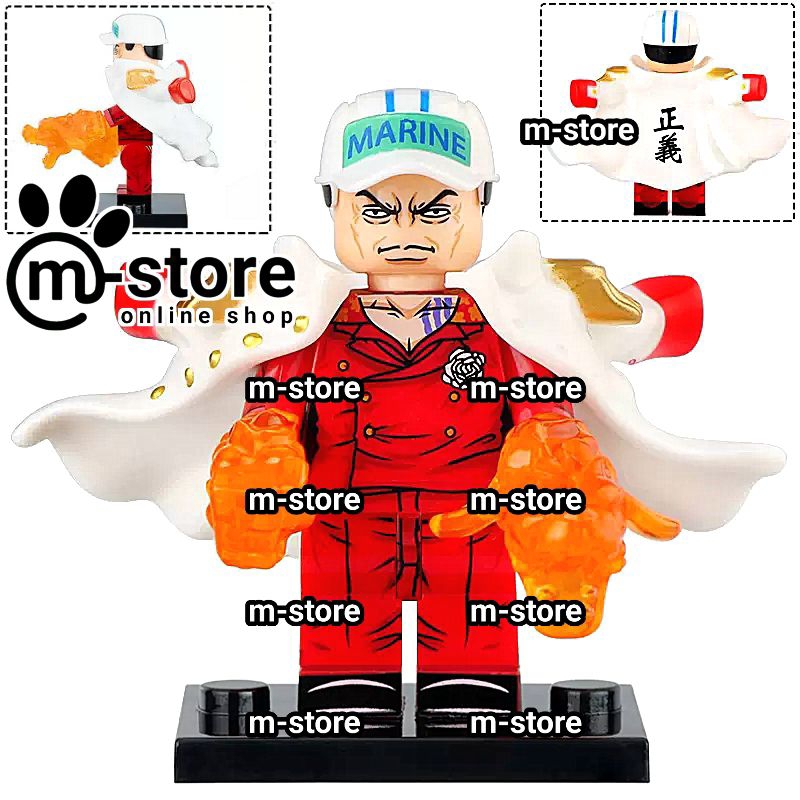 Jual brick one piece sakazuki mini toy figure | Shopee Indonesia