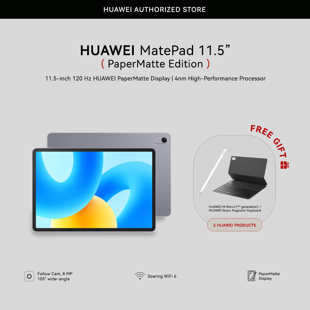Jual [NEW]HUAWEI MatePad 11.5" PaperMatte Edition [8+256GB] | 11.5-inch ...