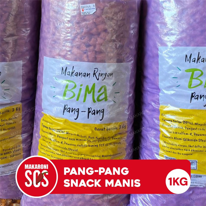Jual 1KG PANG PANG SNACK JADUL 1 Kilogram Snack Pang Pang Viral Rasa ...