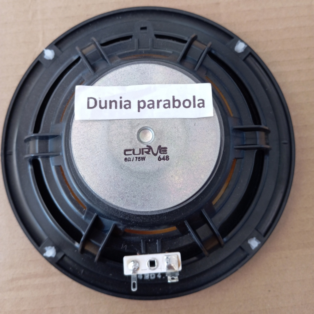 Jual CURVE 6 INCH SPEAKER 648 WOOFER 75 WATT | Shopee Indonesia