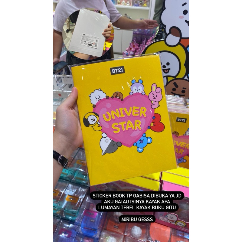 Jual JASTIP BT21 x MINISO - STICKER SET | Shopee Indonesia