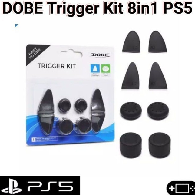 Jual DOBE Trigger Kit Controller Stik Stick DualSense PS4 PS5 Bonus ...