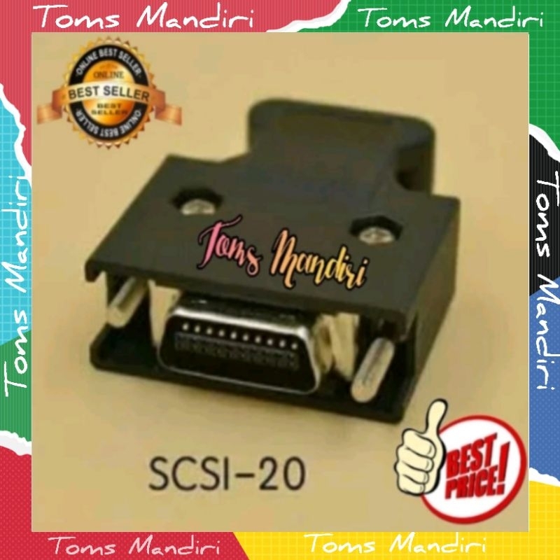 Jual SCSI Connector Servo Socket HCPN 20 Pin | Shopee Indonesia