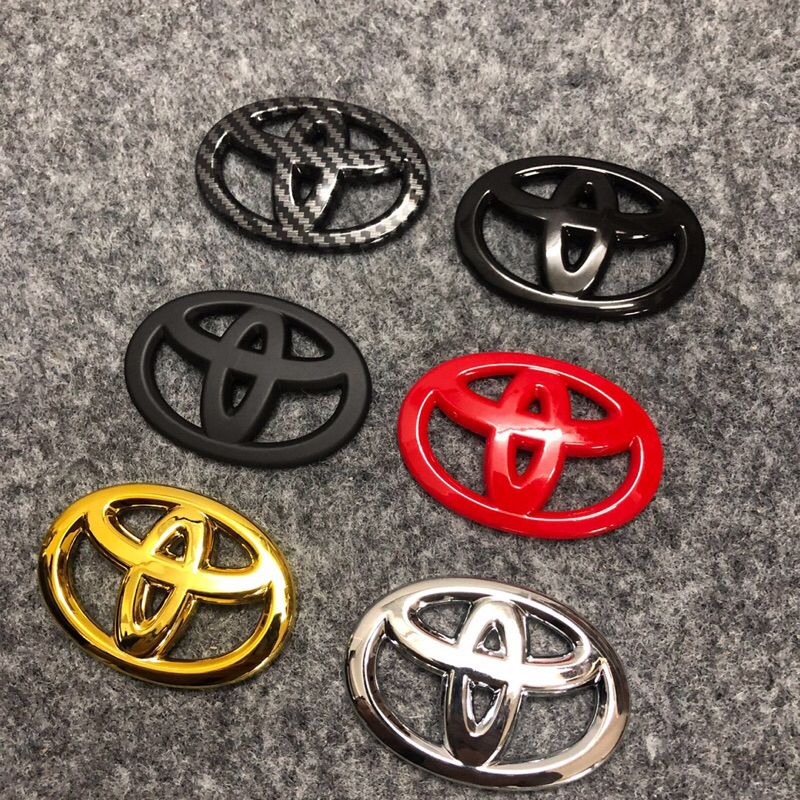 Jual Emblem Mobil Toyota Casing Cover Logo Stir Mobil Toyota 6.5cm ...