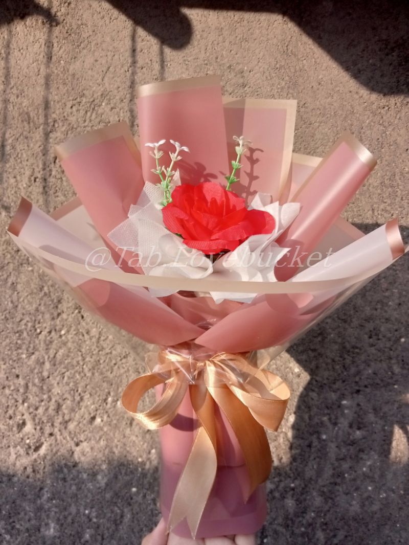 Jual BUKET BUNGA / BUCKET BUNGA / BUKET BUNGA MAWAR / SINGLE FLOWER ...