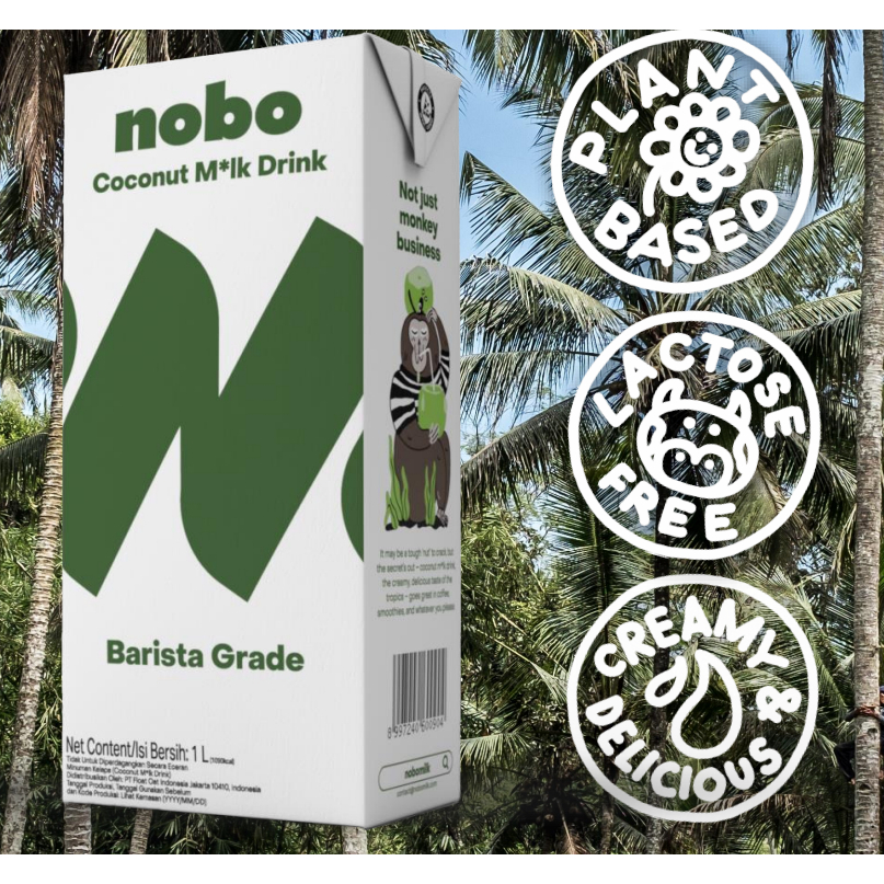 Jual Nobo UHT Coconut Milk Drink Barista Grade 1 L | Minuman Susu ...