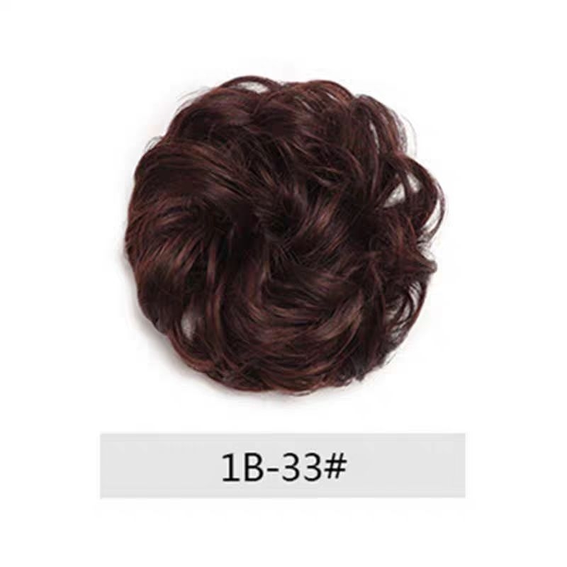Jual {JO}Karet Scrunchie (Curly/Ikal) Ikat Rambut Ulir Korea Fun Bun ...