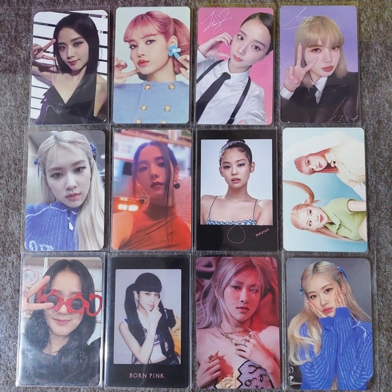 Jual PHOTOCARD OFFICIAL BLACKPINK WELCOMING COLLECTION 2022 CHAELISA, POLA BORNPINK, WEVERSE ...