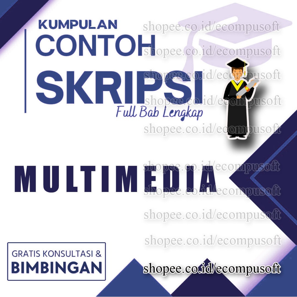 Jual Contoh Skripsi Multimedia | Shopee Indonesia