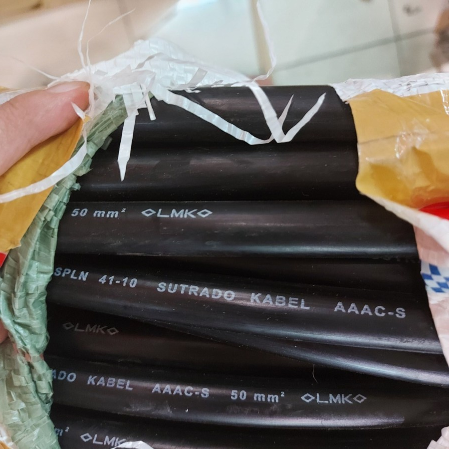 Jual KABEL A3CS 50 mm kabel Alumunium AAACS 50 mm hrg kelipatan 1 meter ...