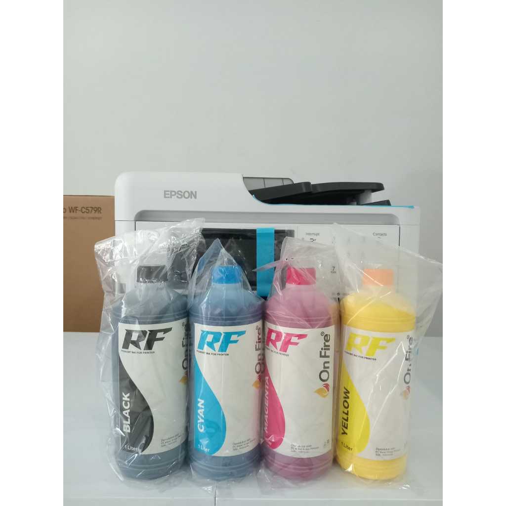 Jual Tinta Onfire Pigment RF 1 Liter - Epson Series WFC 5290 WFC 5790 ...