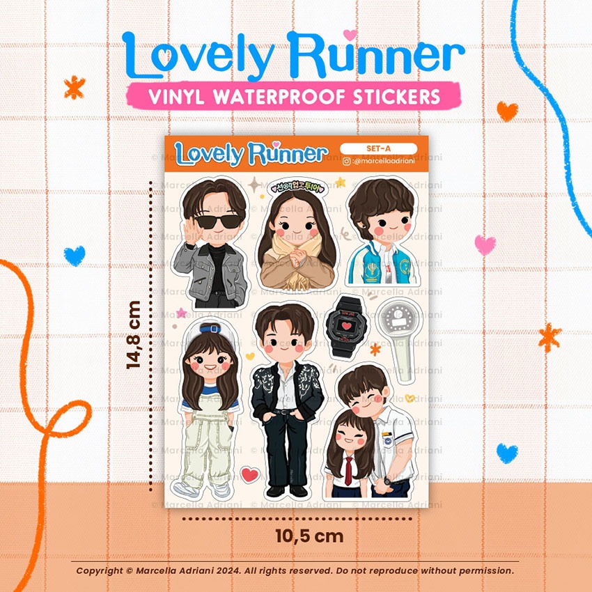 Jual (PO 20 HARI) Lovely Runner Kdrama Fanmerch Merch Keychain Ganci ...