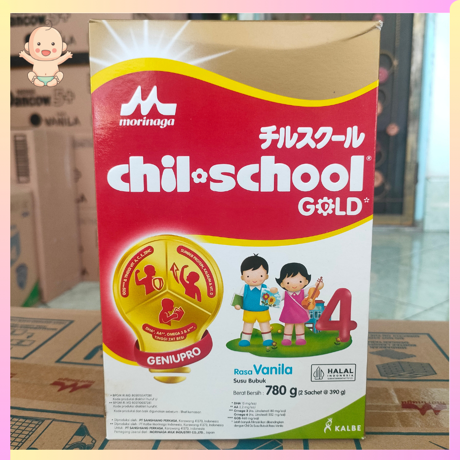 Jual TANPA POT TUTUP Susu Morinaga Chil School 780 gram Vanilla / Madu untuk 3 tahun ke atas ...