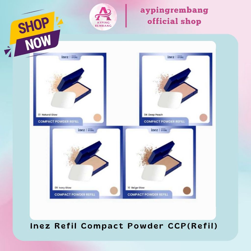 Jual INEZ Refil Color Contour Plus Compact PPC(kemasan baru ) | Shopee ...