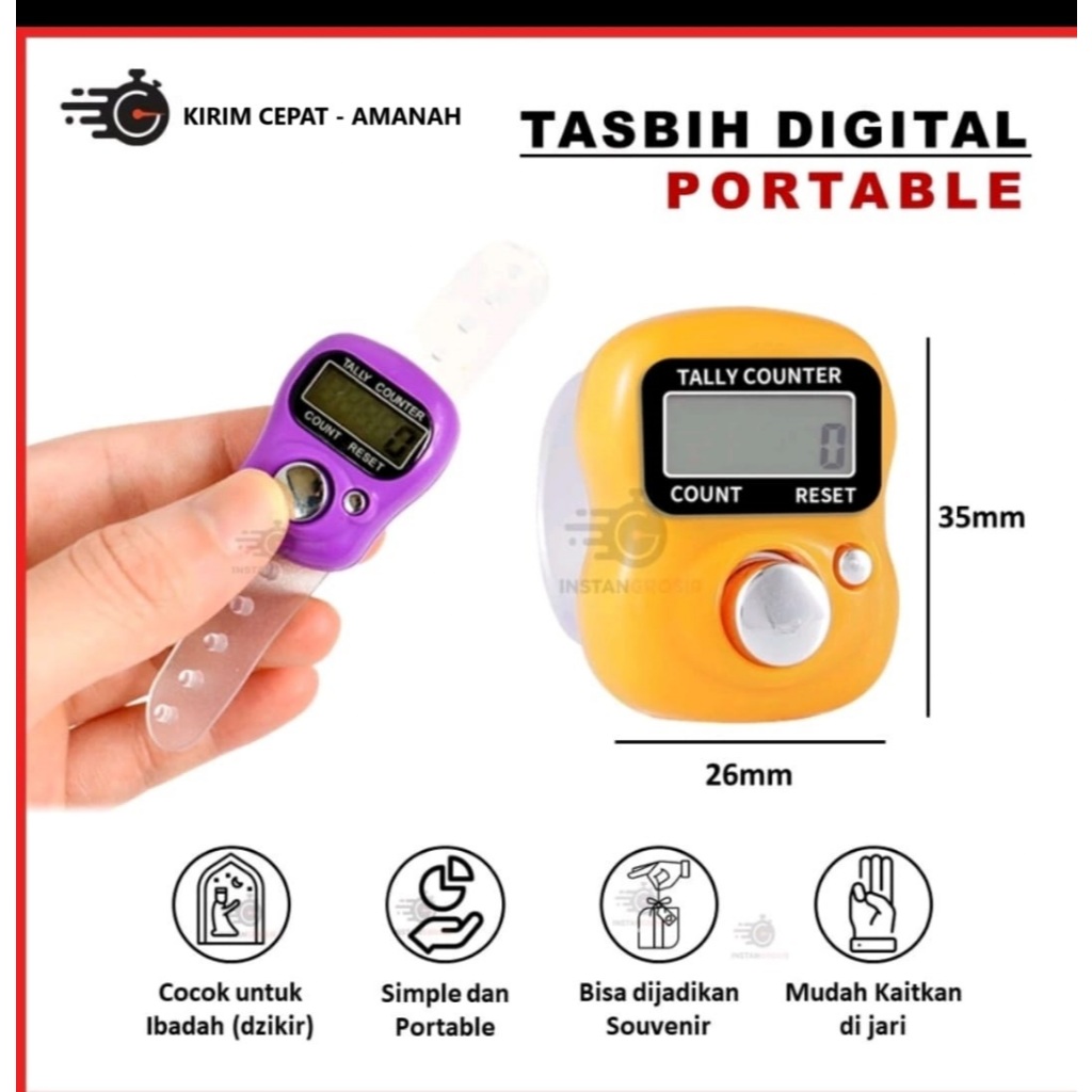 Jual Tasbih Digital Mini Asli: Zikir Praktis dan Nyaman di Era Modern ...