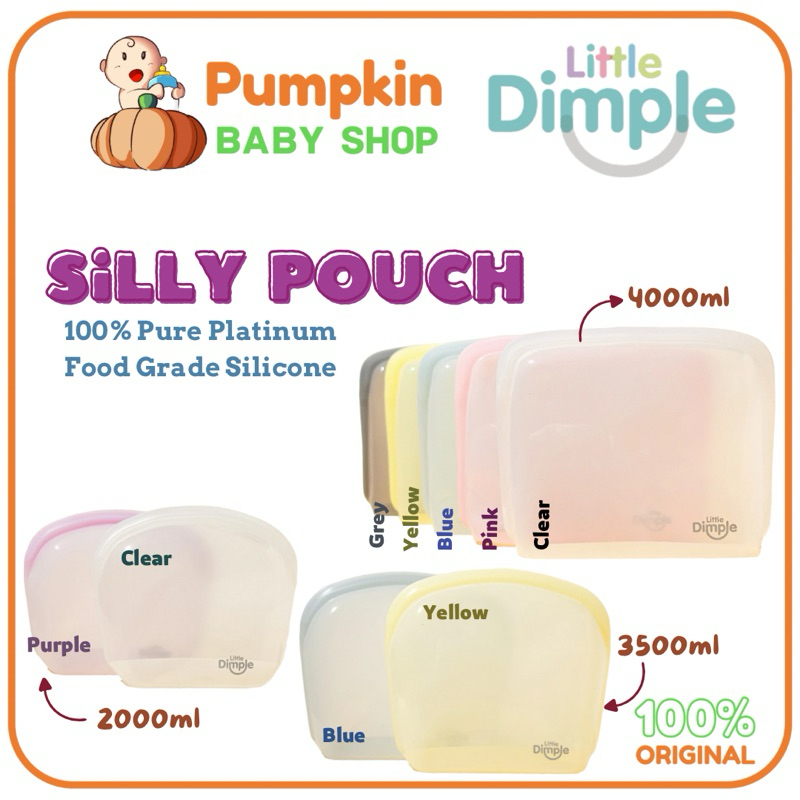Jual Little Dimple Silly Pouch - Pouch Silicon Serbaguna | Shopee Indonesia