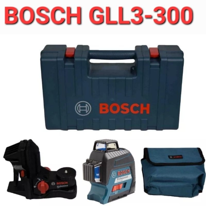 Jual Bosch GLL3-300 360 Degree Three-Plane Leveling & Alignment Line ...