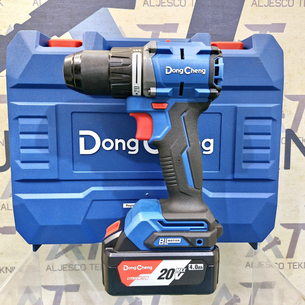 Jual DONGCHENG DCJZ2060i BOR TEMBOK BATERAI BRUSHLESS 13MM 20V FULL SET ...