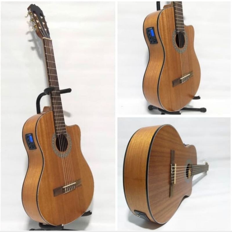 Jual [ORIGINAL] Gitar akustik klasik nilon / classic nylon elektrik COWBOY CGC 100 NS NA ...